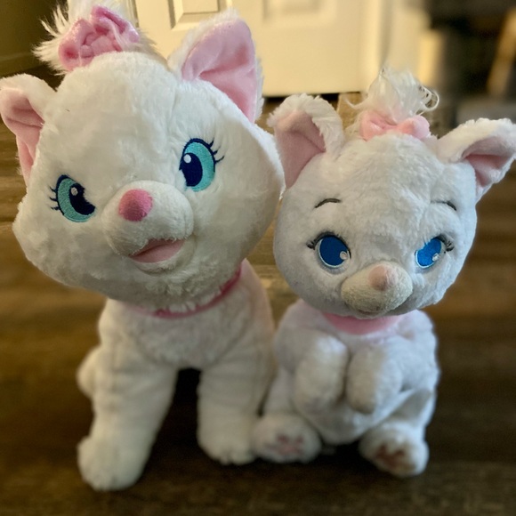 Disney | Toys | Disney Store Original 2 Marie White Cat The Aristocats ...